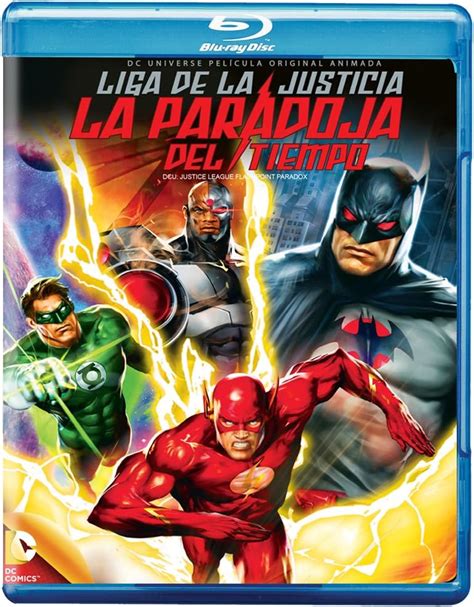 La Liga De La Justicia La Paradoja D Blu Ray Justin Chambers Jay