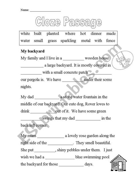 Cloze Test Exercises With Answers Pdf
