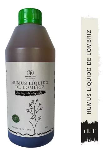 Humus Liquido De Lombriz Fertilizante Organico 1 Litro Cuotas sin interés