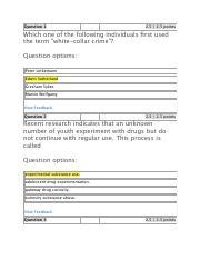 PSY 310 Criminal Psychology SNHU