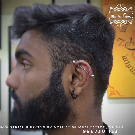 15 Daring Industrial Piercing Ideas For Men Styleoholic