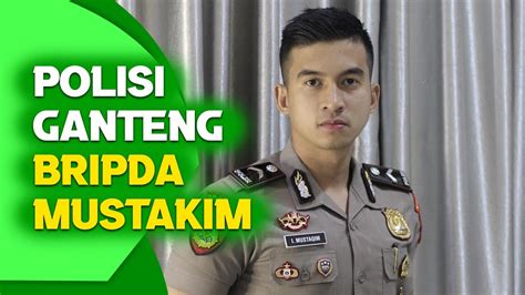 Viral Polisi Ganteng Bripda Mustakim Mirip Ali Syakieb YouTube
