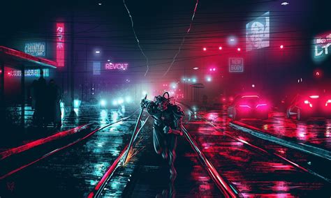 Dark Cyber Aesthetic Wallpapers Wallpaper Cave