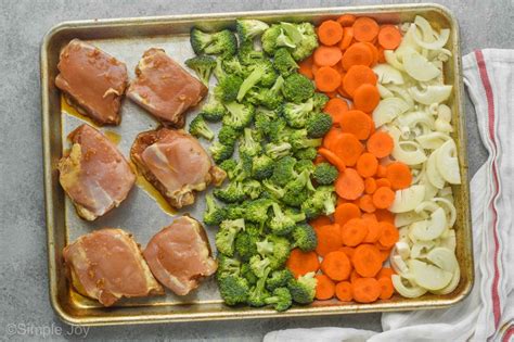 Sheet Pan Teriyaki Chicken Thighs Simple Joy