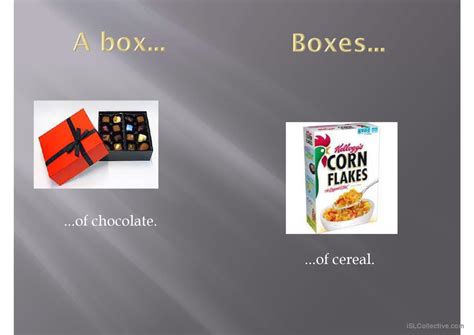 Uncountable and Countable nouns Français FLE powerpoints