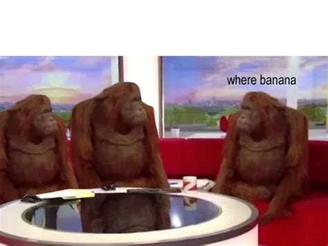 Where Banana Blank Template Imgflip