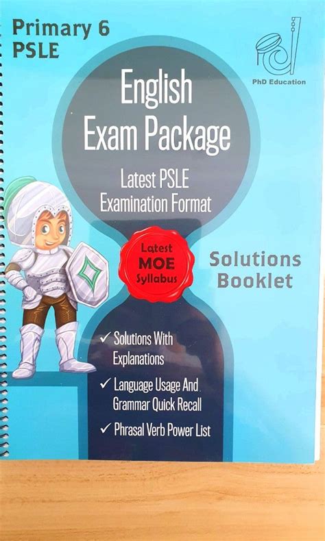 P6 PSLE English Exam Package Lastest PSLE Examination Format Hobbies