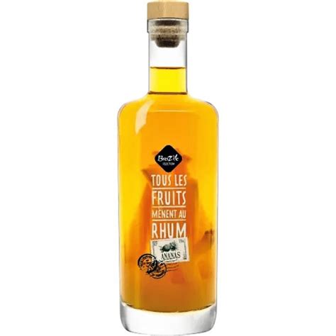 Rhum Arrangé Sélection Ananas Breiz ïle Les Arrangés du Rhum
