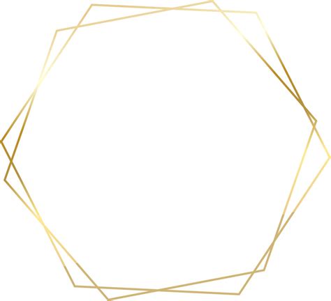 Free Marco Dorado De Invitaci N De Boda De Lujo Png With