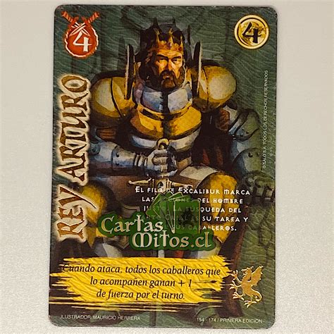 154 174 Rey Arturo Mitos Y Leyendas El Reto Extensión Cartas Mitos
