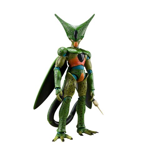 Dragon Ball Z Cell First Form Shfiguarts Action Figure