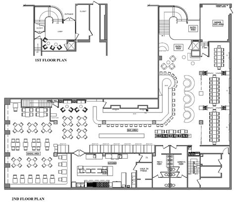 Desmonds Steakhouse Floor Plan Restaurant Cafe Supplies Online
