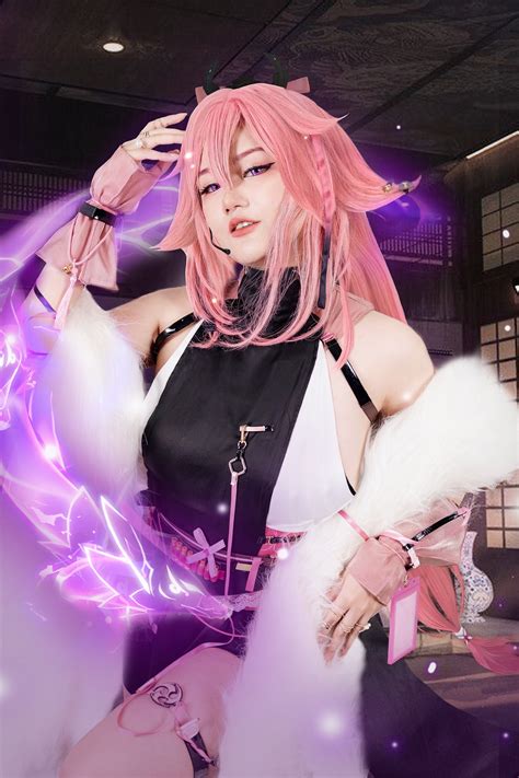 Yae Miko Operator Genshin Impact HoYoLAB
