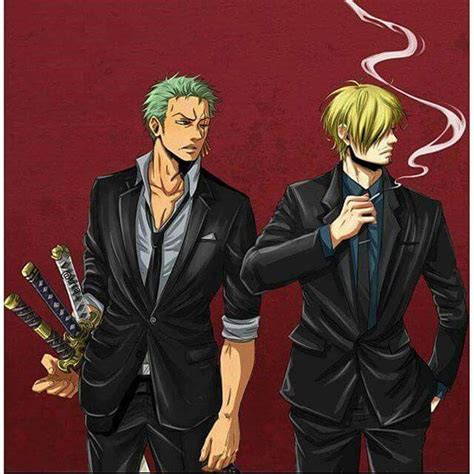 One Piece Zoro And Sanji Ruffy Helden