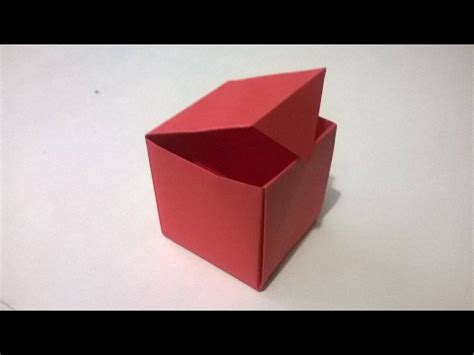 Como Hacer Una Caja De Papel Origami MUY FACIL YouTube