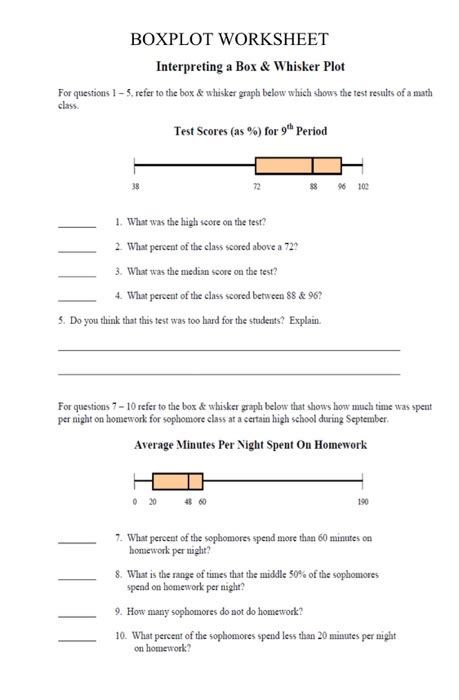 Solved Interpreting A Box Whisker Plot For Questions Chegg