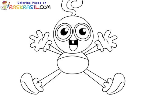 Dibujos De Baby Long Legs Poppy Playtime Para Colorear