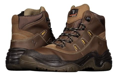 Bota Industrial Berrendo Mod 3011 Cafe Dieléctrica C casco Meses sin