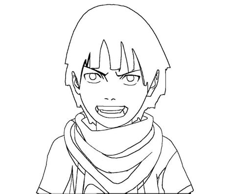 Desenhos De Hashirama Senju Jovem Para Colorir E Imprimir