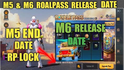 M5 Roalpass End Date Bgmi Pubg M6 Roalpass Release Date Pubg And M5 Rp