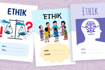 Deckblätter für Schule als PDF Vorlage kostenlos ausdrucken