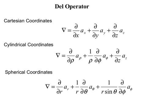 vector calculus