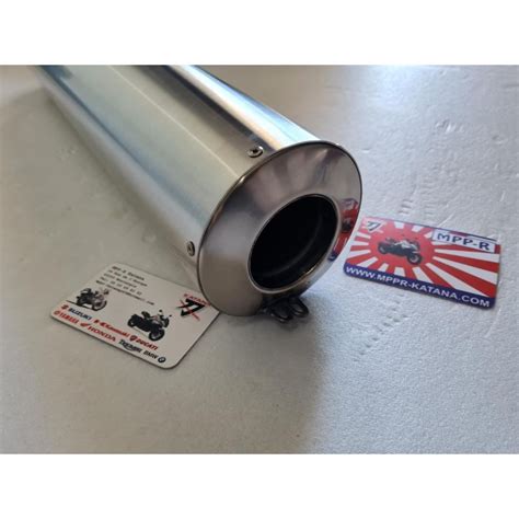 Silencieux échappement Racing Inox Suzuki 1200 Gsx Inazuma