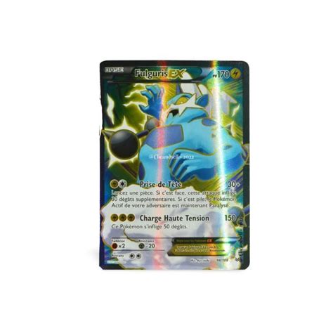 Carte Pokémon Fulguris EX 170 PV 98 108 XY06 Ciel Rugissant NEUF FR