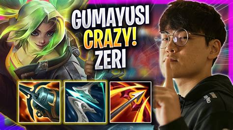 GUMAYUSI IS SO CRAZY WITH ZERI T1 Gumayusi Plays Zeri ADC Vs