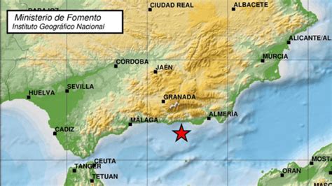 Un terremoto de 4 5 grados sacude de nuevo Granada y su Área