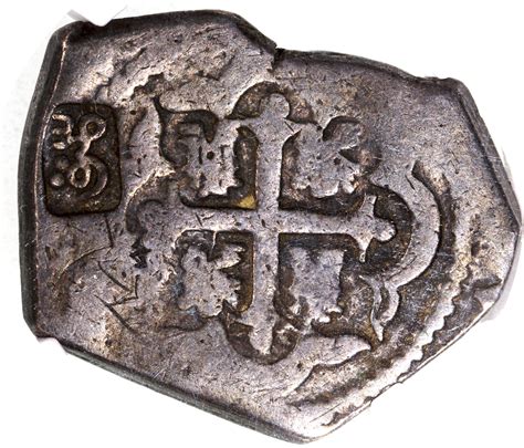 1811 54年荷属东印度马都拉岛银币打戳上墨西哥8里尔23 69克NGC VF有涂划印戳XF清晰 SPINK2024年4月 A