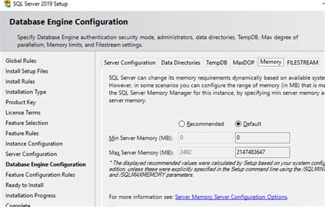 ms sql server 2019 installation guide basic settings and recommendations windows os hub