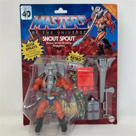 FIGURINE ARTICULÉE DE luxe Masters of the Universe Origins SNOUT SPOUT