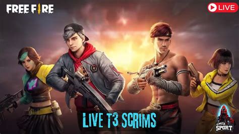 T3 Scrims Daily With FREE ENTRY 200 INR Prizepool Freefireindia