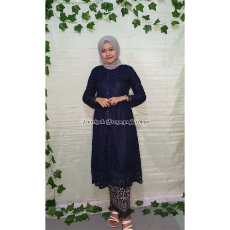Jual Atasan Kebaya Kancing Depan Kebaya Among Kebaya Pesta Kebaya Ibu