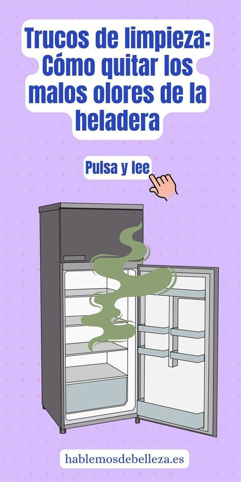 Trucos de limpieza Cómo quitar los malos olores de la heladera