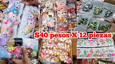 Accesorios Kawaii 40 PESOS X 12 Piezas La Tienda Mas BARATA En