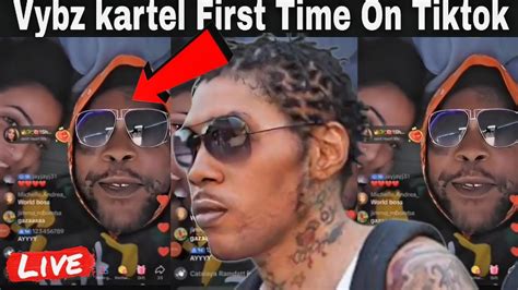 Vybz Kartel First Time On Tiktok Live With Wify Some Artist Get Style