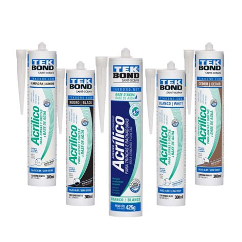 Adhesivo Sellador Acr Lico Tekbond