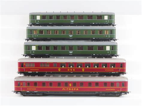 Liliput H0 O A 83402 Model Train Passenger Carriage 5 5x 4