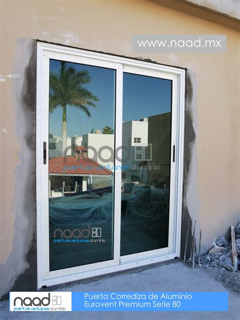 Puerta Corrediza De Aluminio Serie 80 NAAD