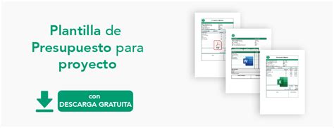 Plantillas Presupuesto Proyecto Excel Word PDF GRATIS