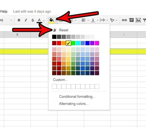 Remove Alternating Colors Google Sheets How To Format And Apply