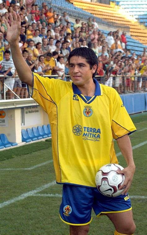 Juan Román Riquelme en el Villarreal CF