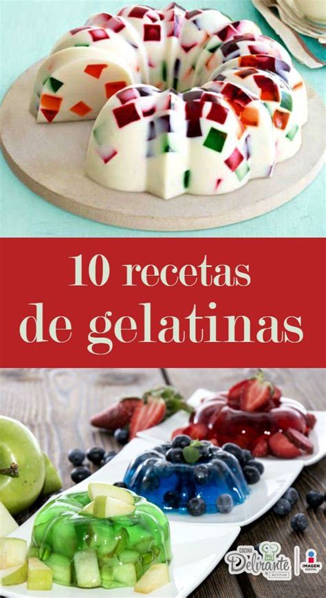 Recetas Para Preparar Las Gelatinas M S F Ciles Recetas De