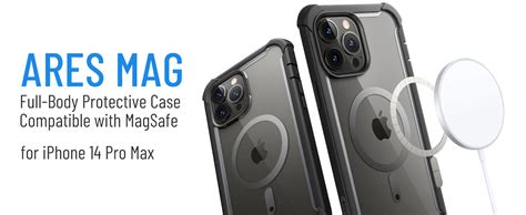 i Blason Funda Magnética para iPhone 14 Pro MAX 6 7 Pulgada Ares mag