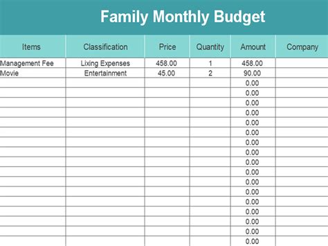 Top 10 Home Budget Template Excel WPS Office Academy Worksheets Library