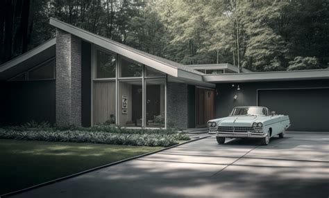 Mid Century Modern Siding Design Ideas