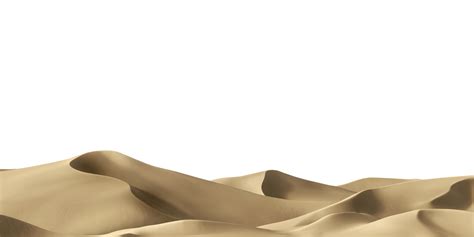 Desert Scene Sand Dunes Arid Landscape Png