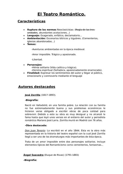 Calaméo El Teatro Romántico